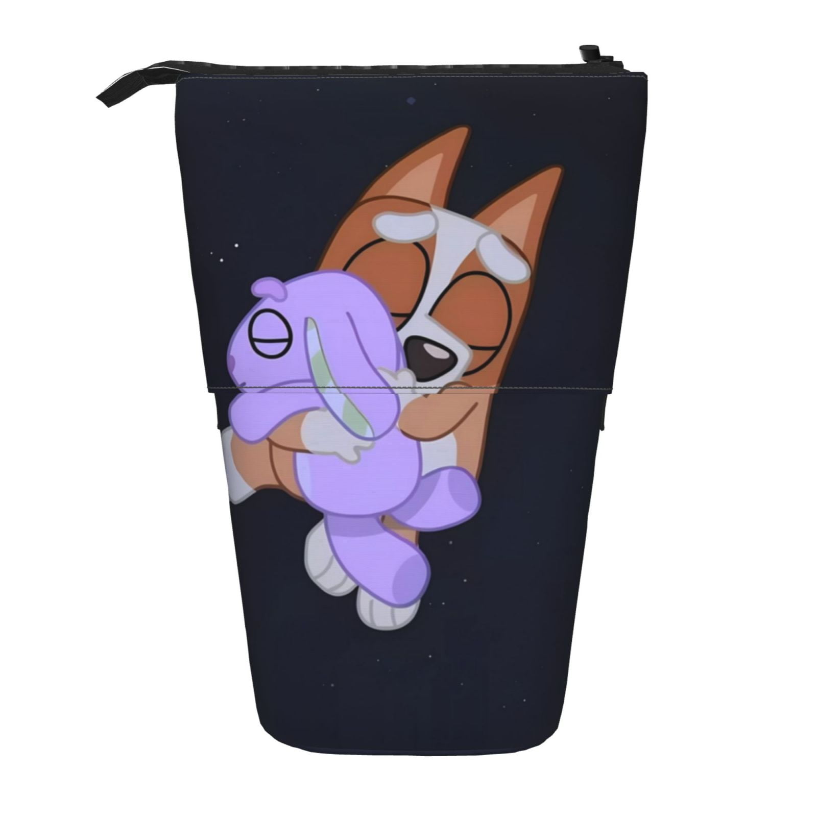 Kowoue Bluey Pattern Telescopic Pencil Bag Pen Holder Stationery Case ...