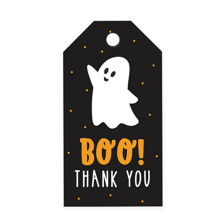 cute ghost gift tag