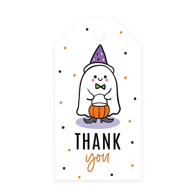 cute ghost gift tag