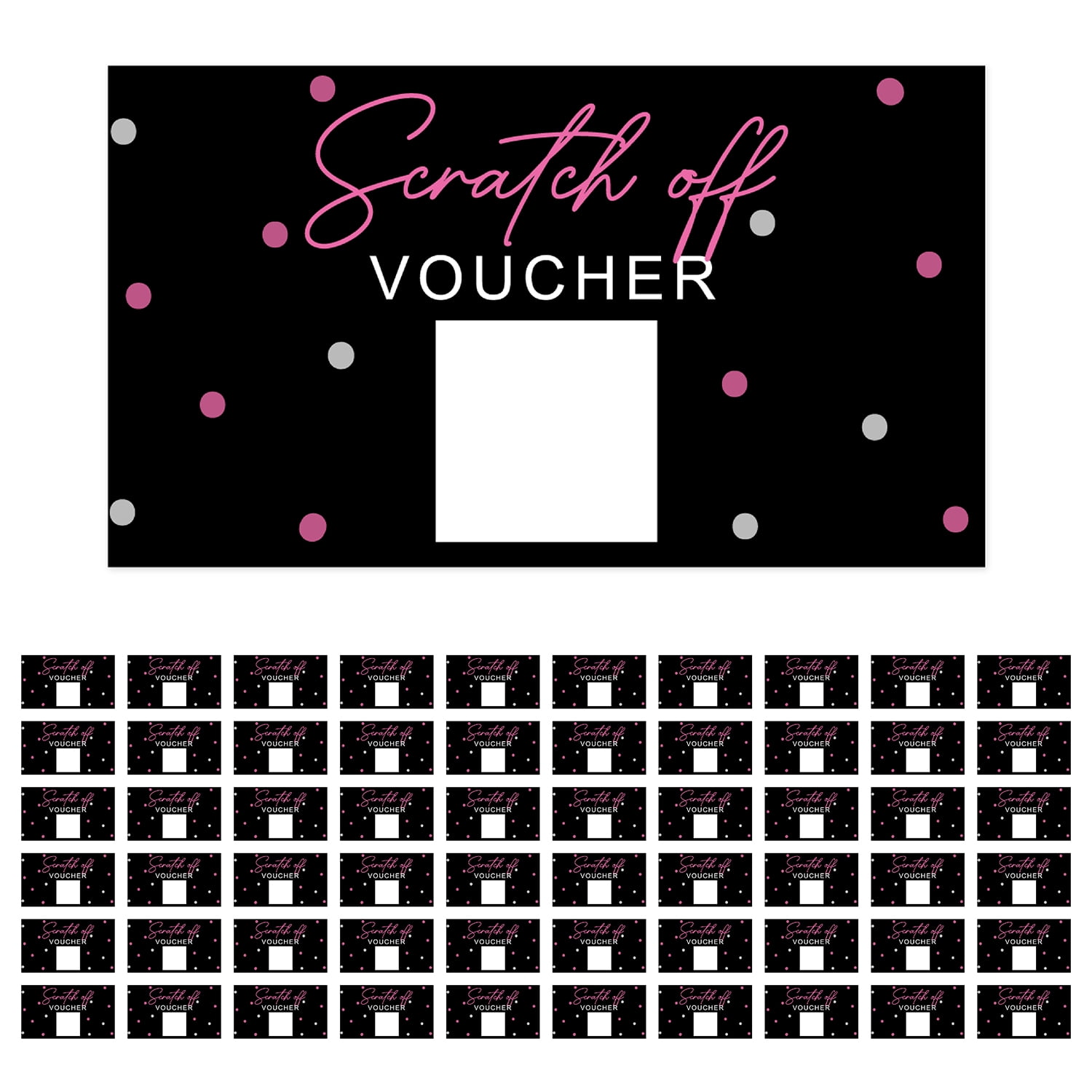 Koyal Wholesale 60 Fill In DIY Scratch-Off Vouchers Couples Date Cards ...