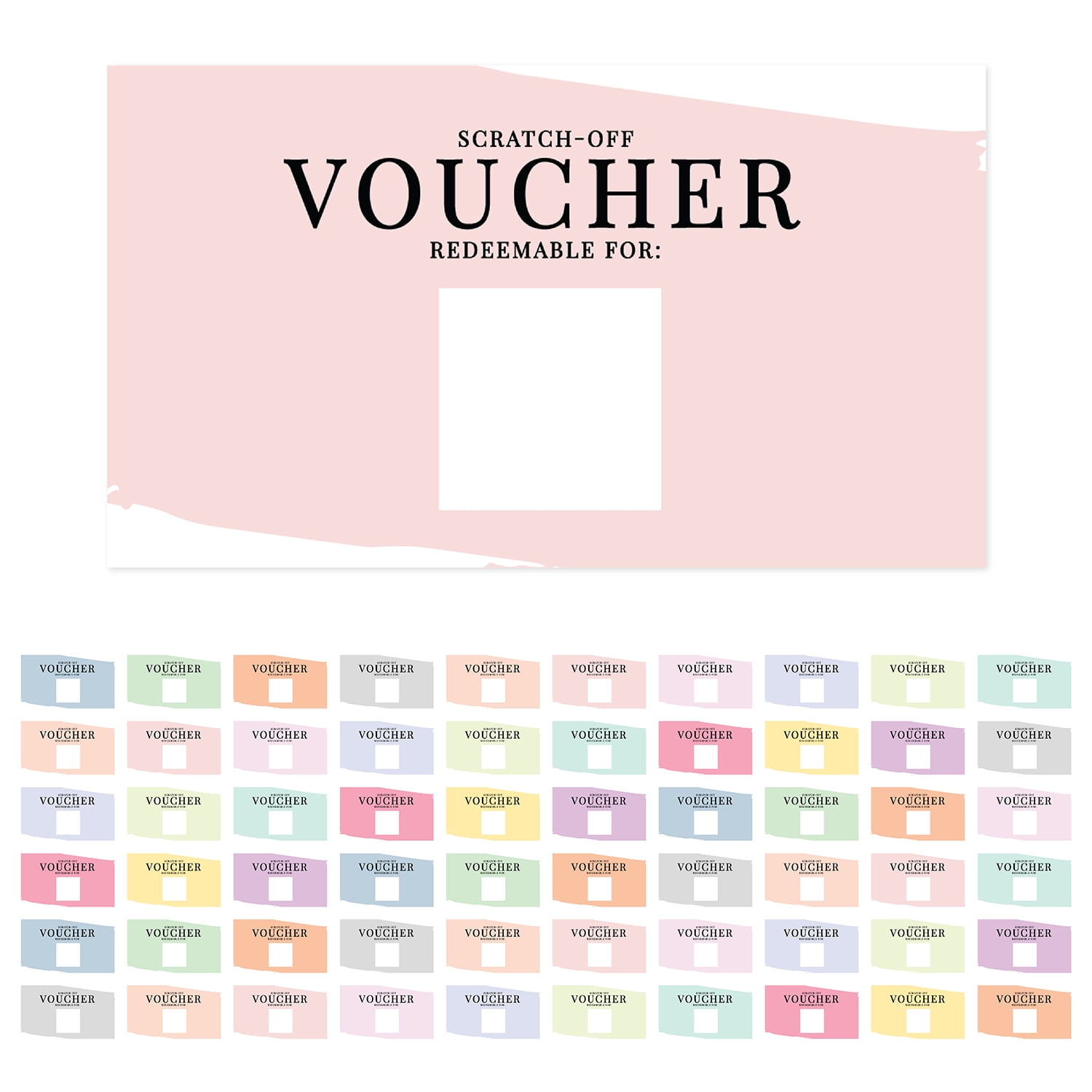 Koyal Wholesale 60 Fill In DIY Scratch-Off Vouchers Couples Date Cards ...