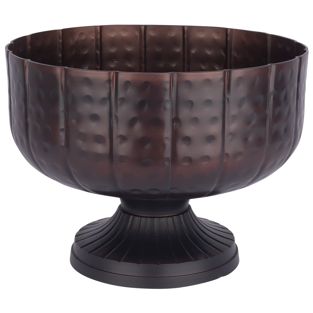 Koyal Wholesale Bronze Vintage Metal Compote Bowl Ideal for Table ...