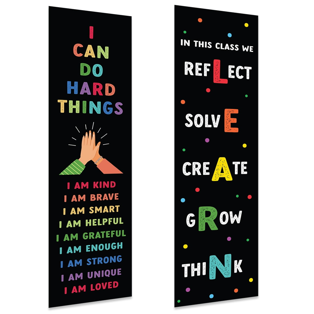 Koyal Wholesale Classic Rainbow In This Classroom We Learn Banner Sign ...