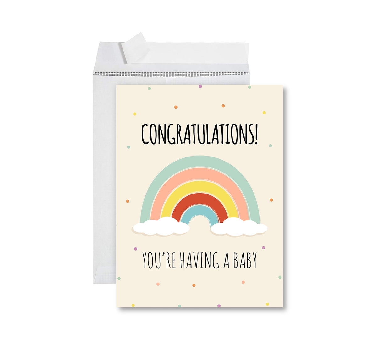 Koyal Wholesale Congratulations Jumbo Card With Envelope, You're Having ...