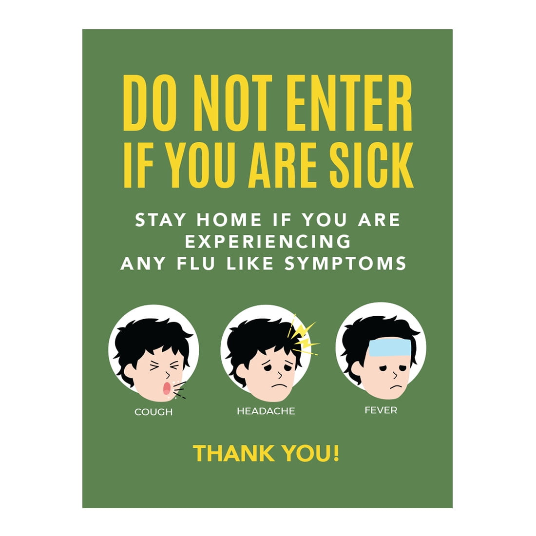 Koyal Wholesale Do Not Enter If Sick Do Not Enter If You Are Sick ...