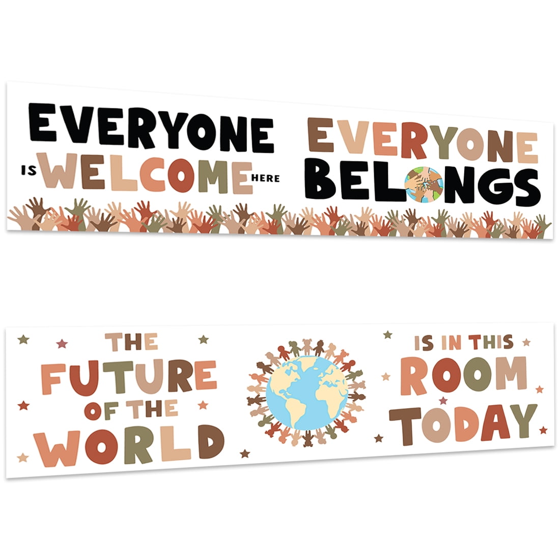 Koyal Wholesale Everyone Is Welcome Classroom Banner Sign for Teachers ...