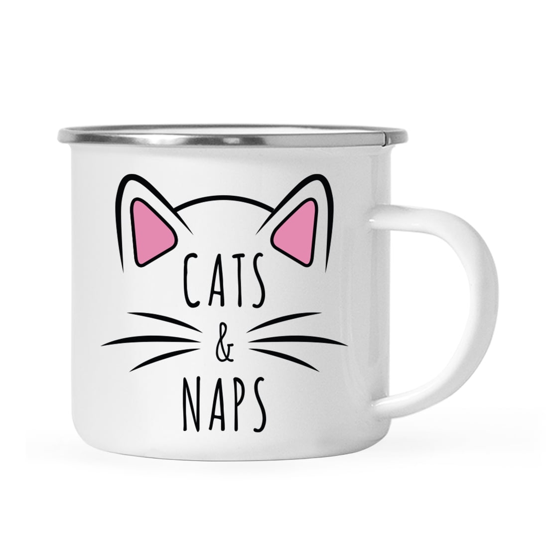 Koyal Wholesale Funny Cat Lover Campfire Coffee Mug, Cats & Naps ...