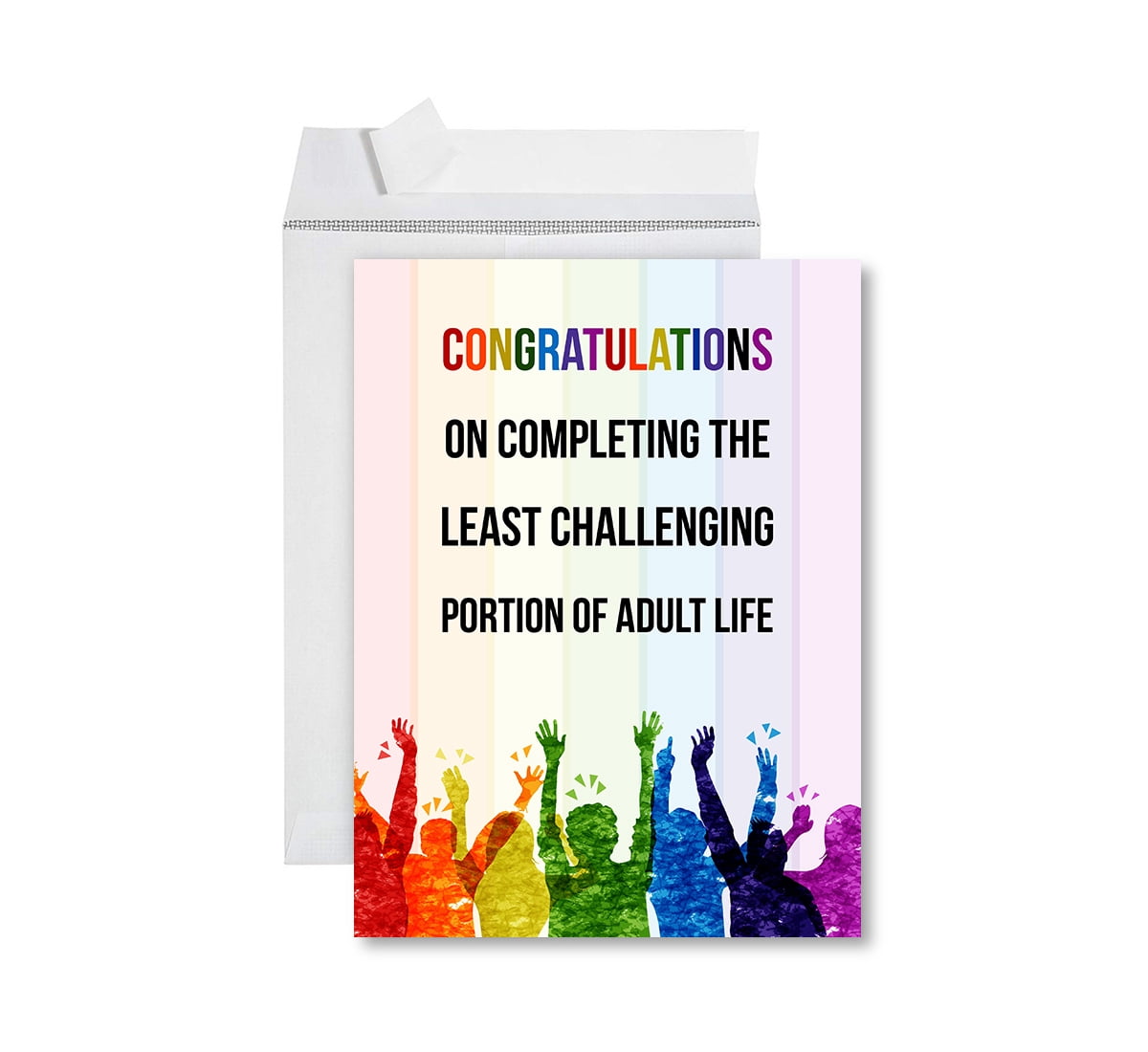Koyal Wholesale Funny Congratulations Jumbo Card With Envelope, Adult ...