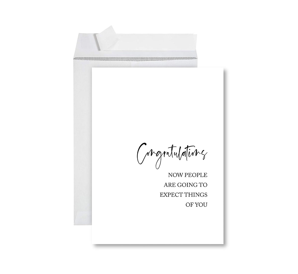 Koyal Wholesale Funny Congratulations Jumbo Card With Envelope, Expect ...