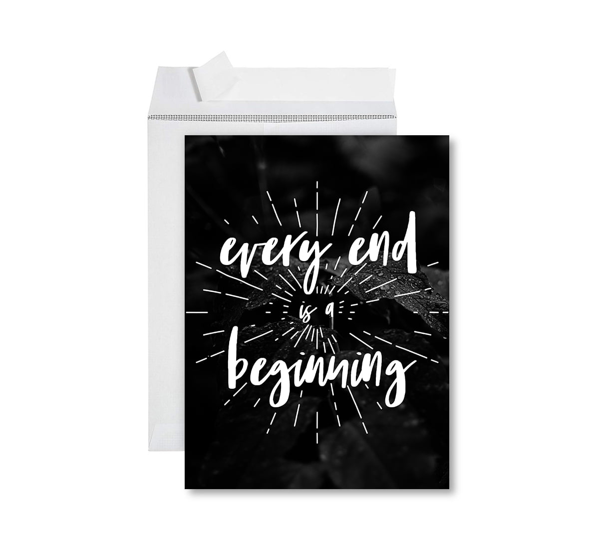 Koyal Wholesale Funny Farewell Jumbo Card Every End Is A Beginning 8.5 ...