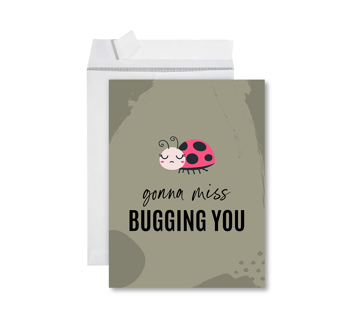 Koyal Wholesale Funny Farewell Jumbo Card Gonna Miss Bugging You 8.5 x ...