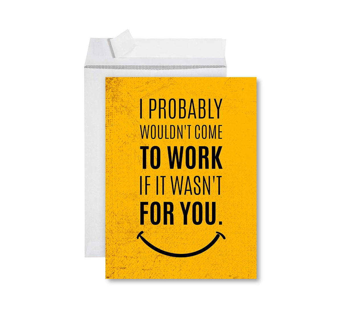 Koyal Wholesale Funny National Boss's Day Jumbo Card, I Probably Wouldn ...
