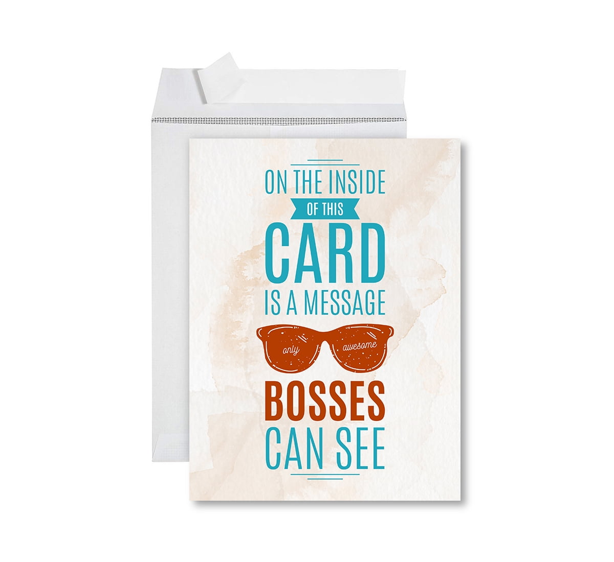 Koyal Wholesale Funny National Boss's Day Jumbo Card, Only Awesome ...