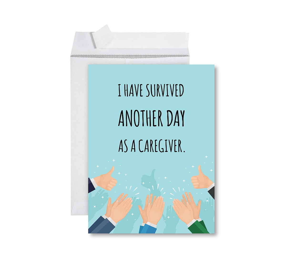 Koyal Wholesale Funny National Caregivers Day Jumbo Card, Another Day As A Caregiver Greeting ...