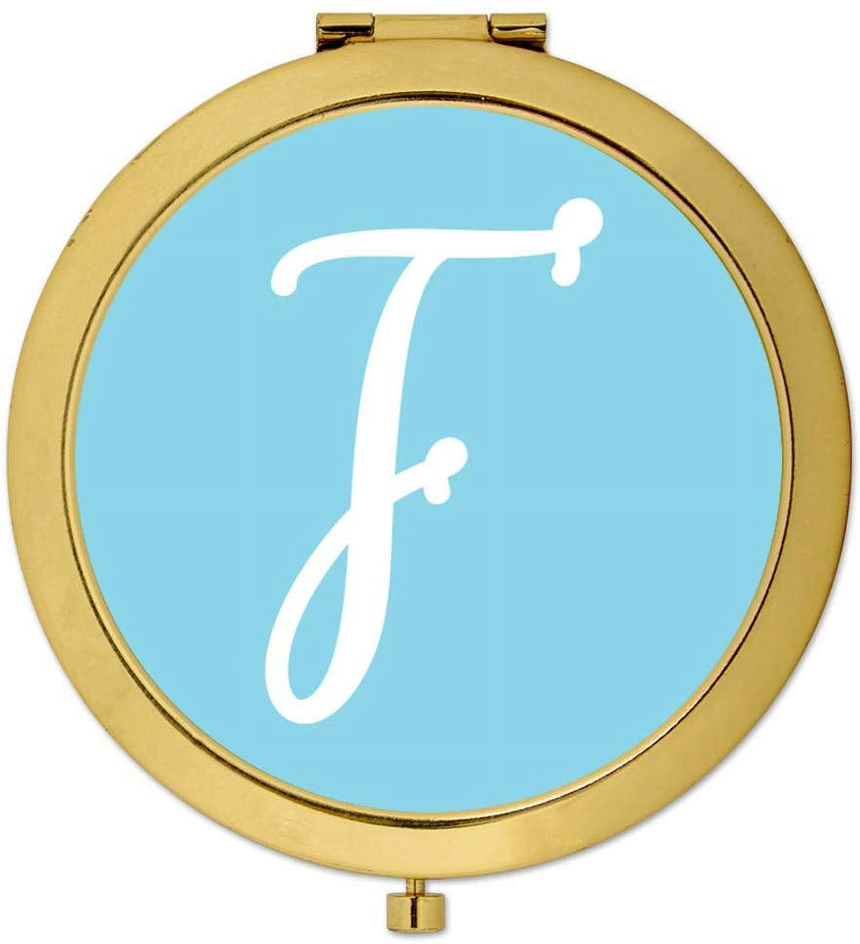 Koyal Wholesale Gold Compact Mirror Bridesmaid's Wedding Gift, Baby ...