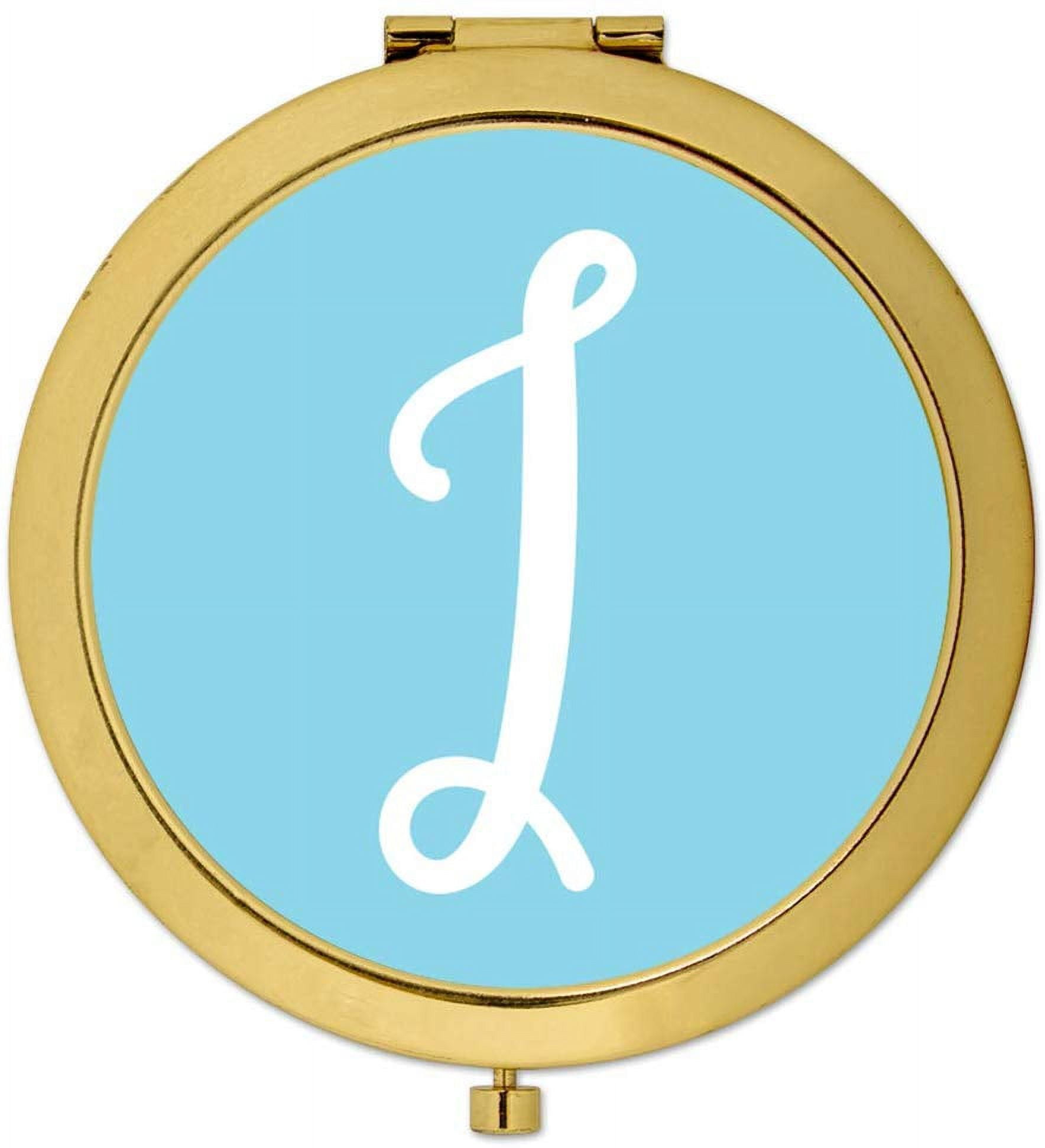 Koyal Wholesale Gold Compact Mirror Bridesmaid's Wedding Gift, Baby ...