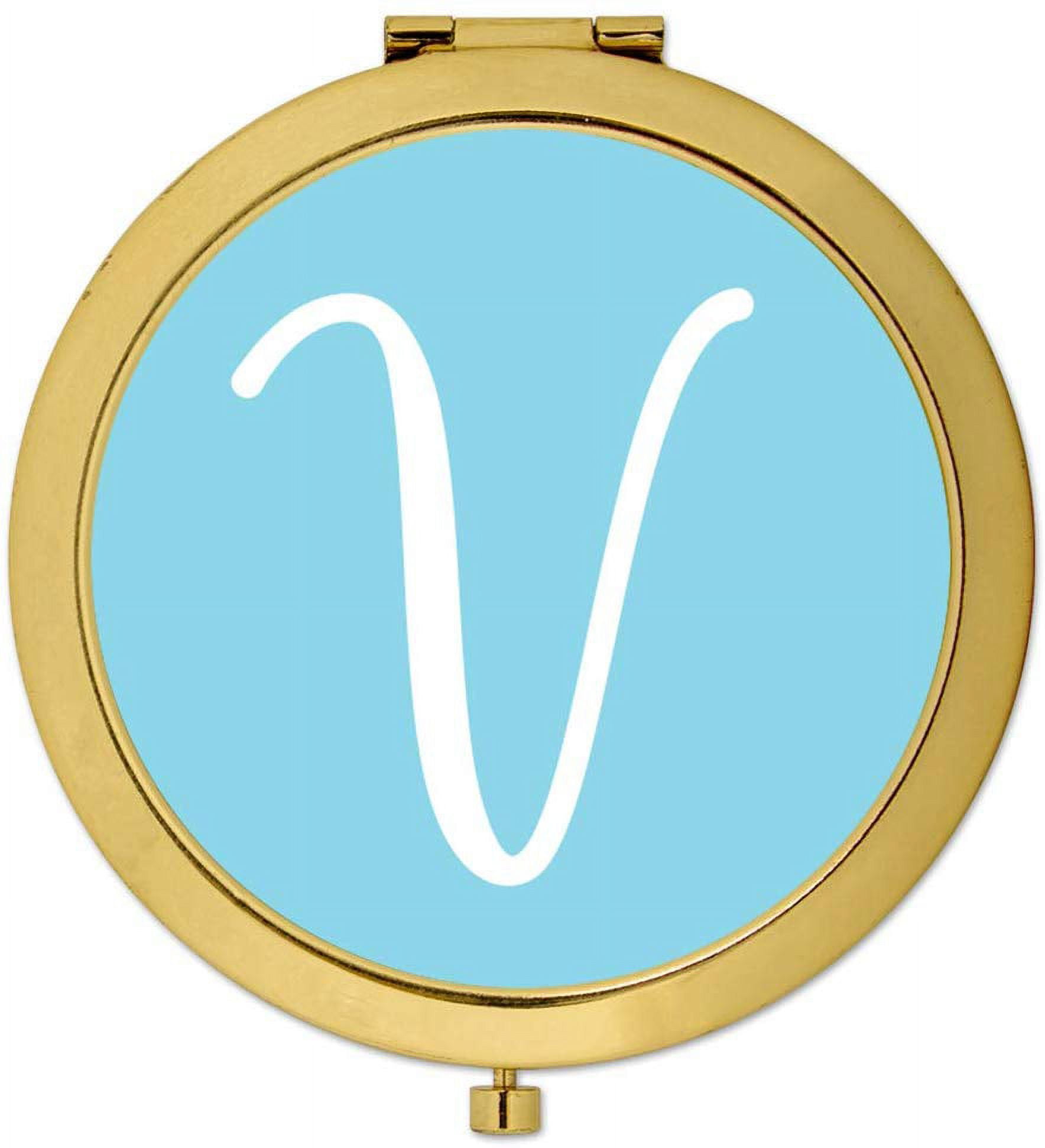 Koyal Wholesale Gold Compact Mirror Bridesmaid's Wedding Gift, Baby ...