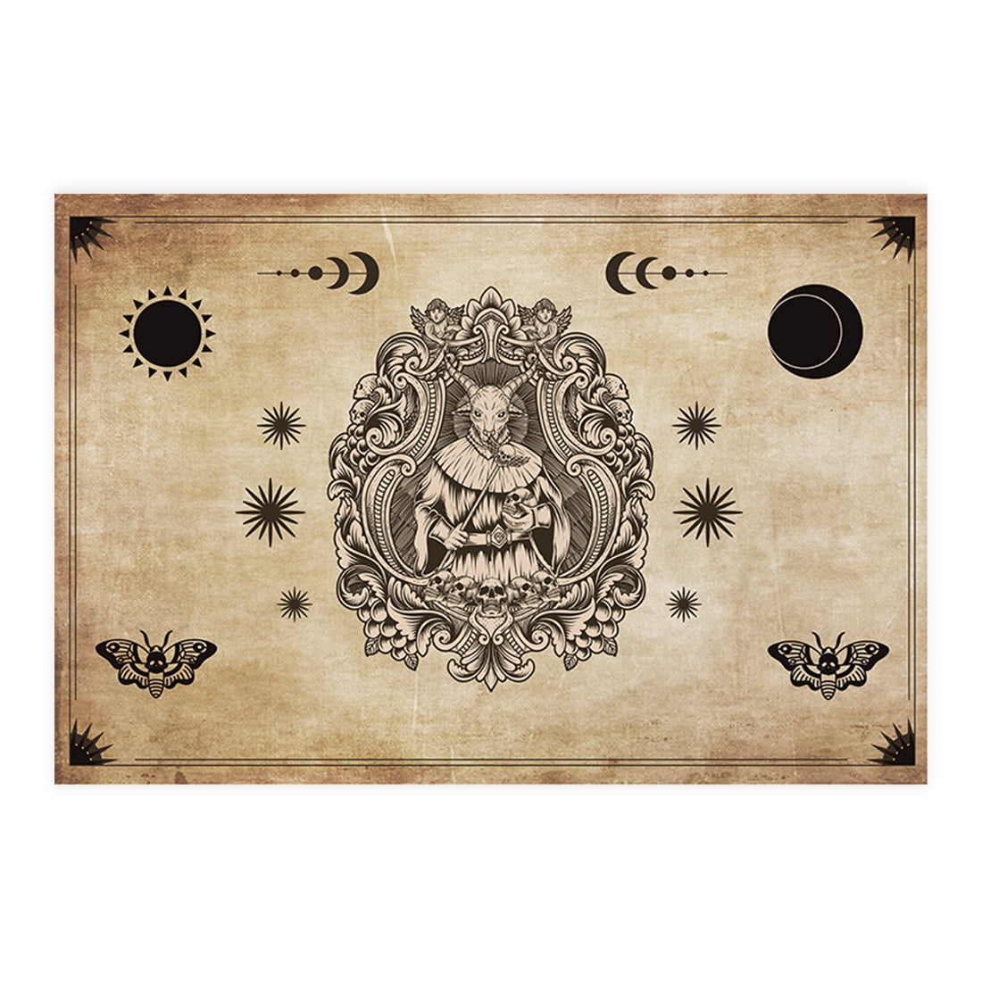 Koyal Wholesale Halloween Placemats, Gothic Nightfall Disposable ...