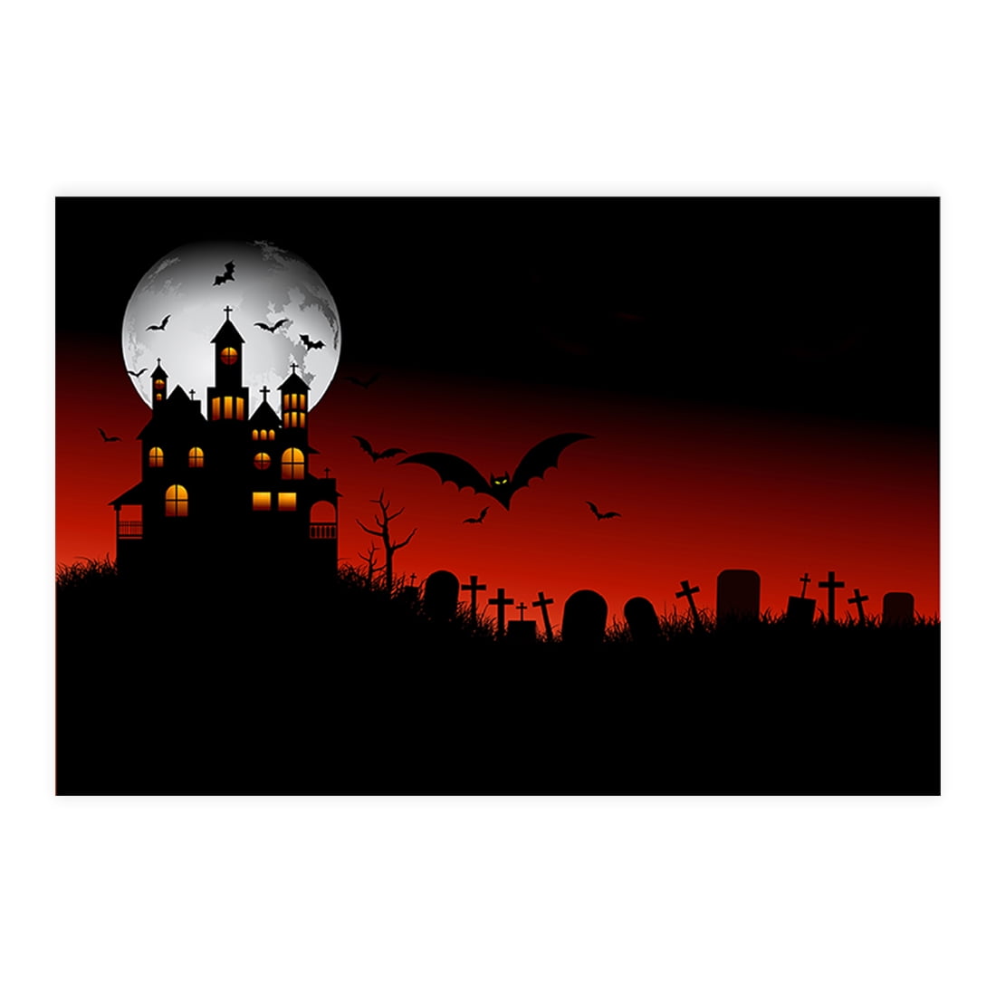 Koyal Wholesale Halloween Placemats, Lunar Haunting Disposable ...
