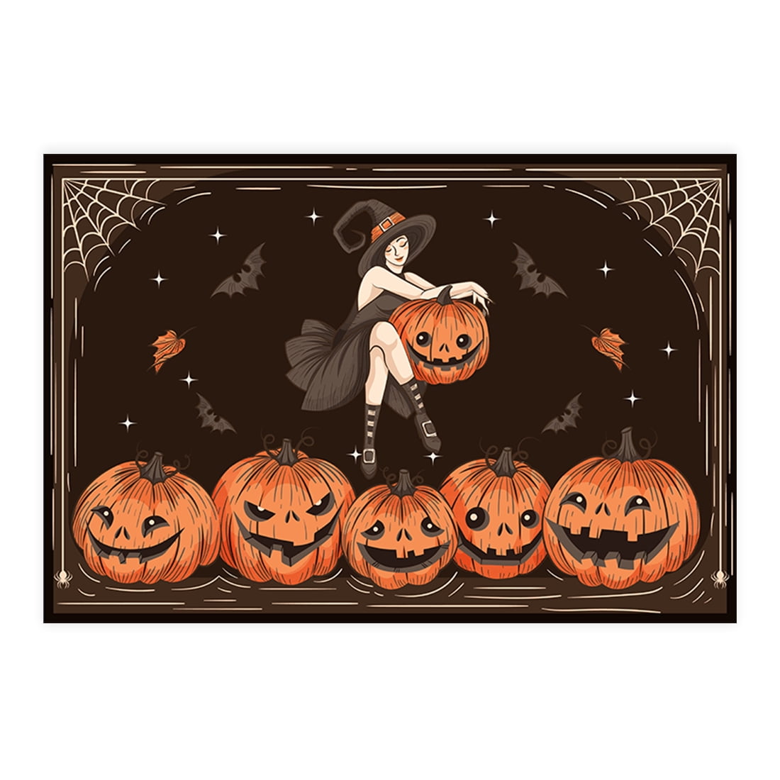 Koyal Wholesale Halloween Placemats Witch's Wicked Pumpkin Patch ...