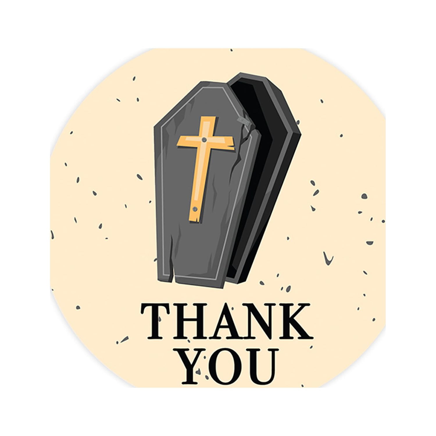 Koyal Wholesale Halloween Thank You Stickers 2 Inch Round 120 Bulk Pk ...