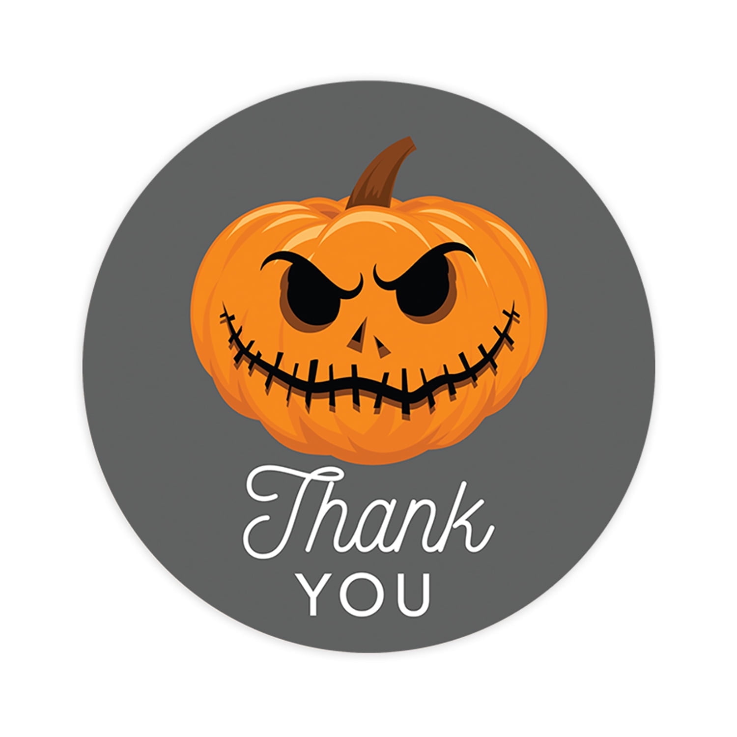 Koyal Wholesale Halloween Thank You Stickers 2 Inch Round 120 Bulk Pk ...