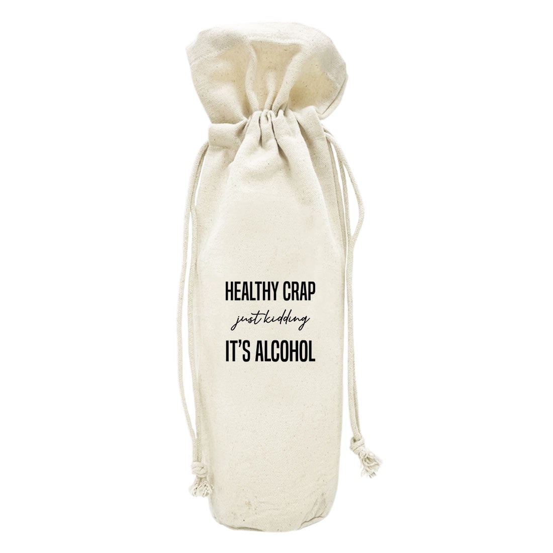 Koyal Wholesale Happy Birthday Wine Bag, Healthy Crap Wine Bottle Cover ...