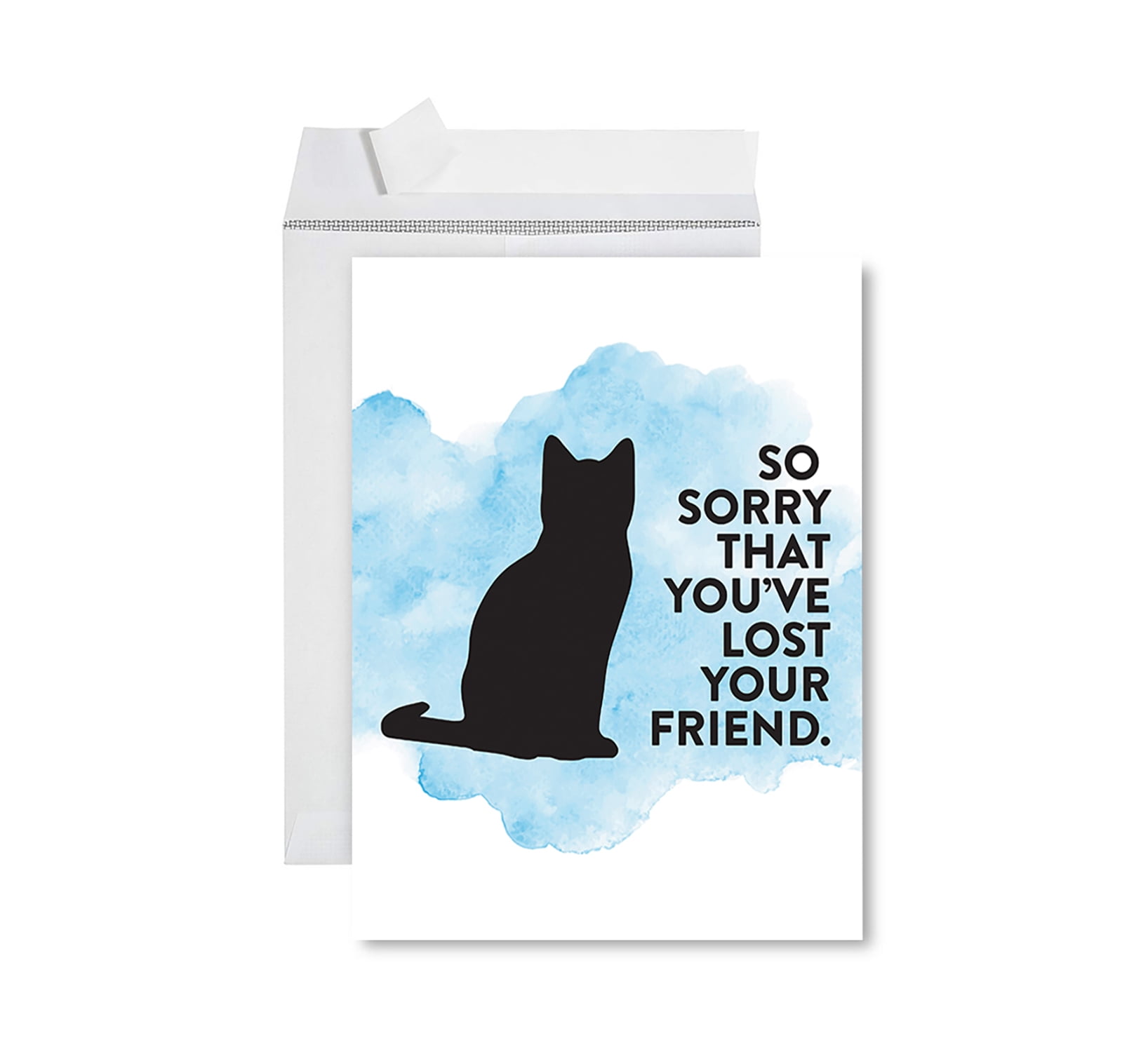 Koyal Wholesale Jumbo Pet Sympathy Card with Envelope, So Sorry That ...