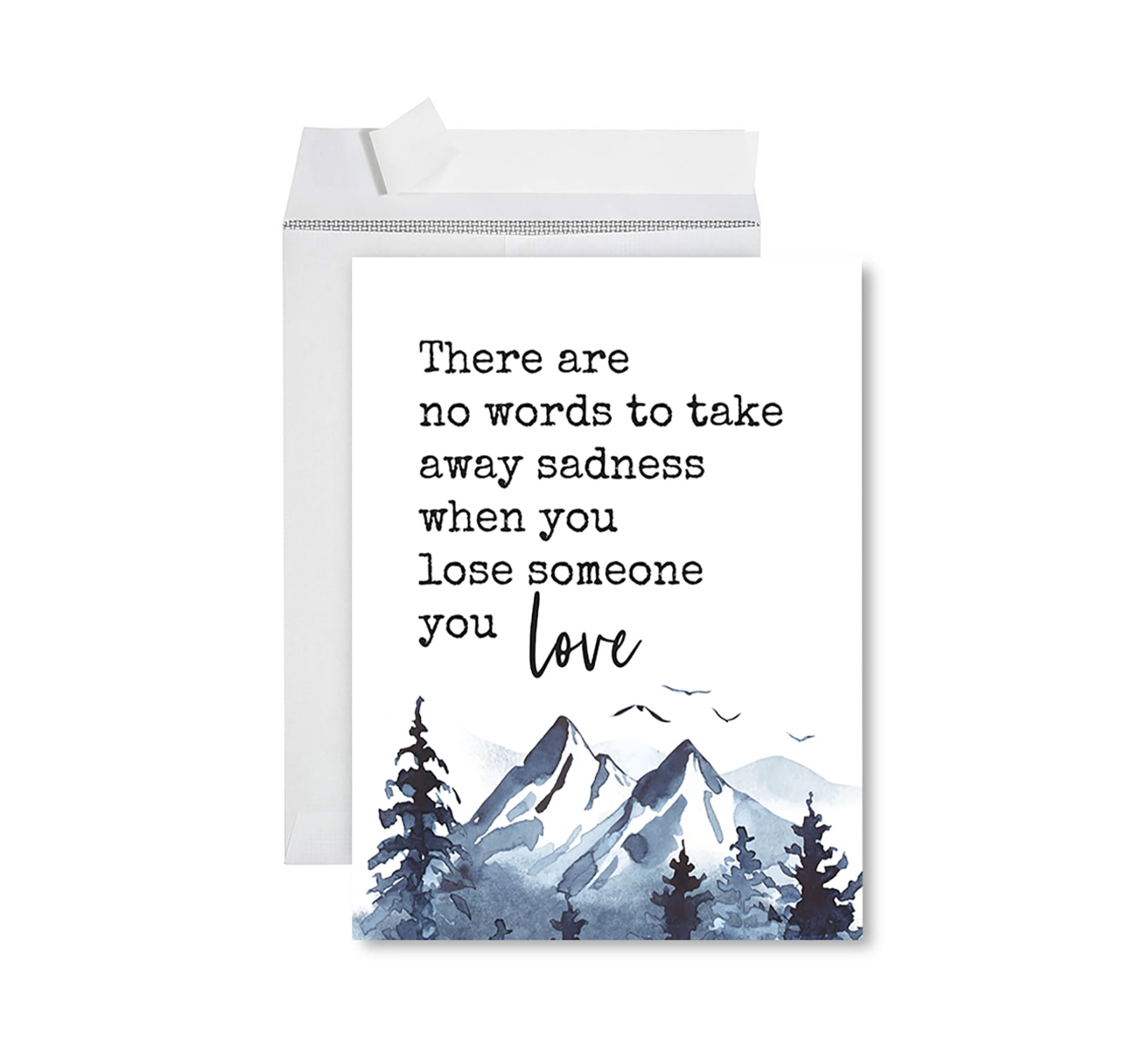 Koyal Wholesale Jumbo Sympathy Card with Envelope, Sorry For Your Loss ...