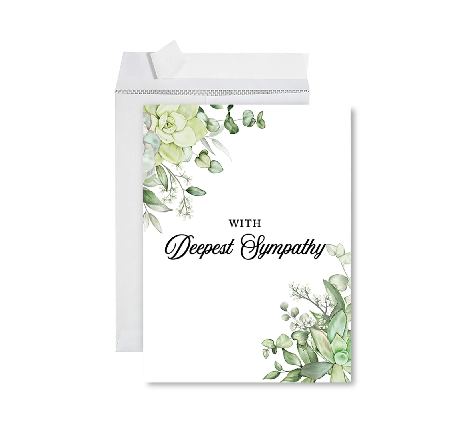 Koyal Wholesale Jumbo Sympathy Card with Envelope, Sorry For Your Loss ...