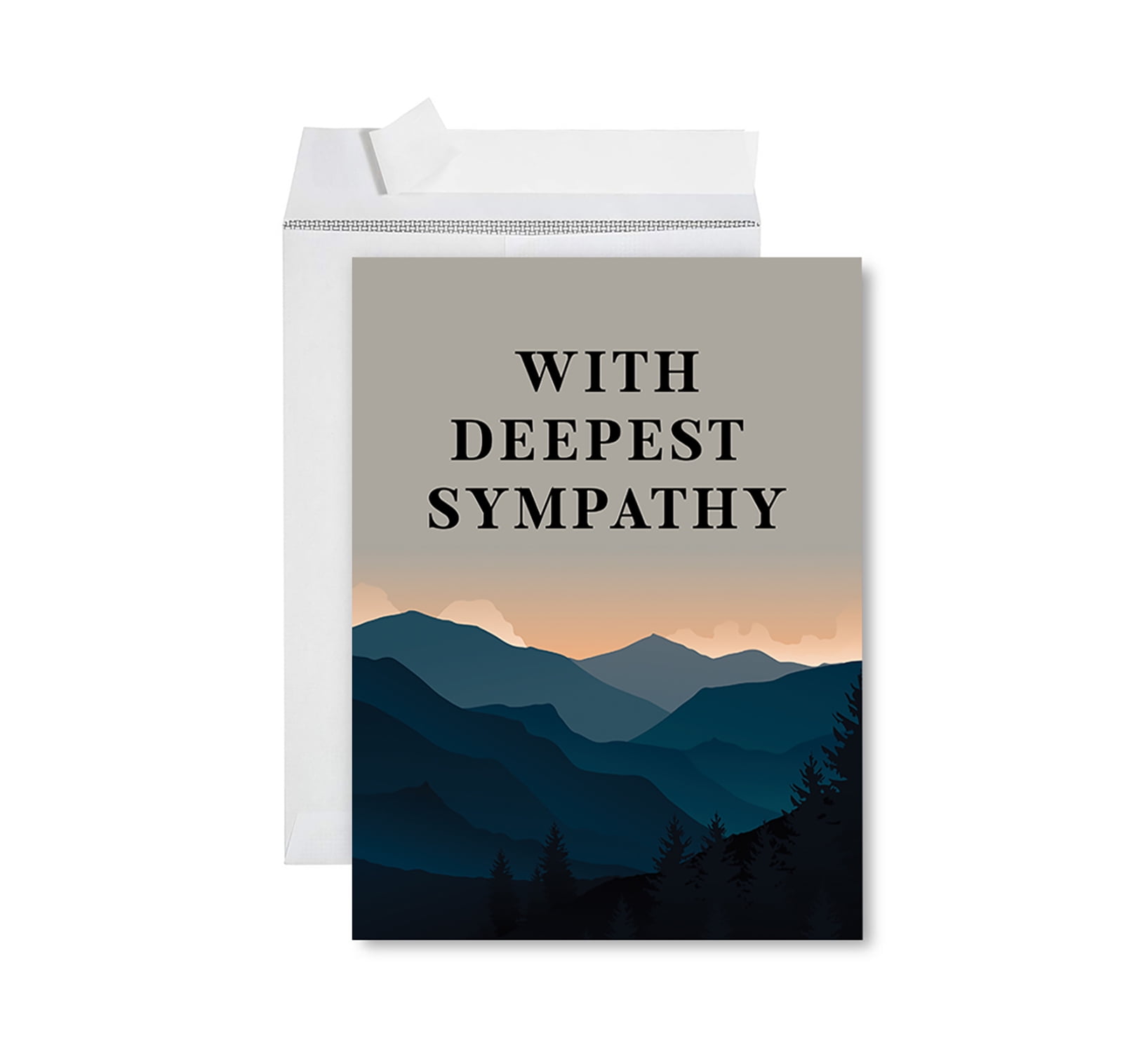 Koyal Wholesale Jumbo Sympathy Card with Envelope, Sorry For Your Loss ...