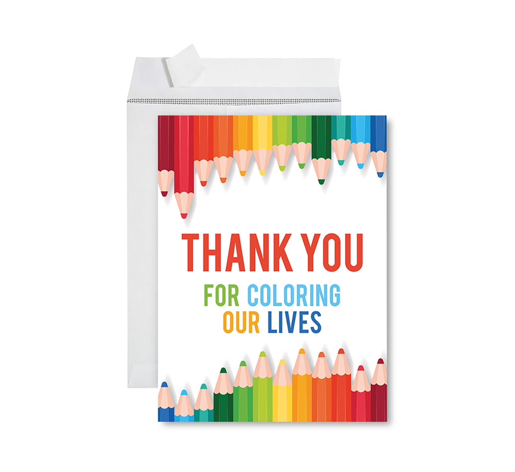 Koyal Wholesale Jumbo Teacher Appreciation Cards - Best Staff Creative ...