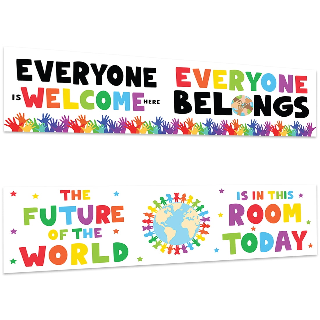 Koyal Wholesale Large Everyone Is Welcome Classroom Banner Poster Sign ...