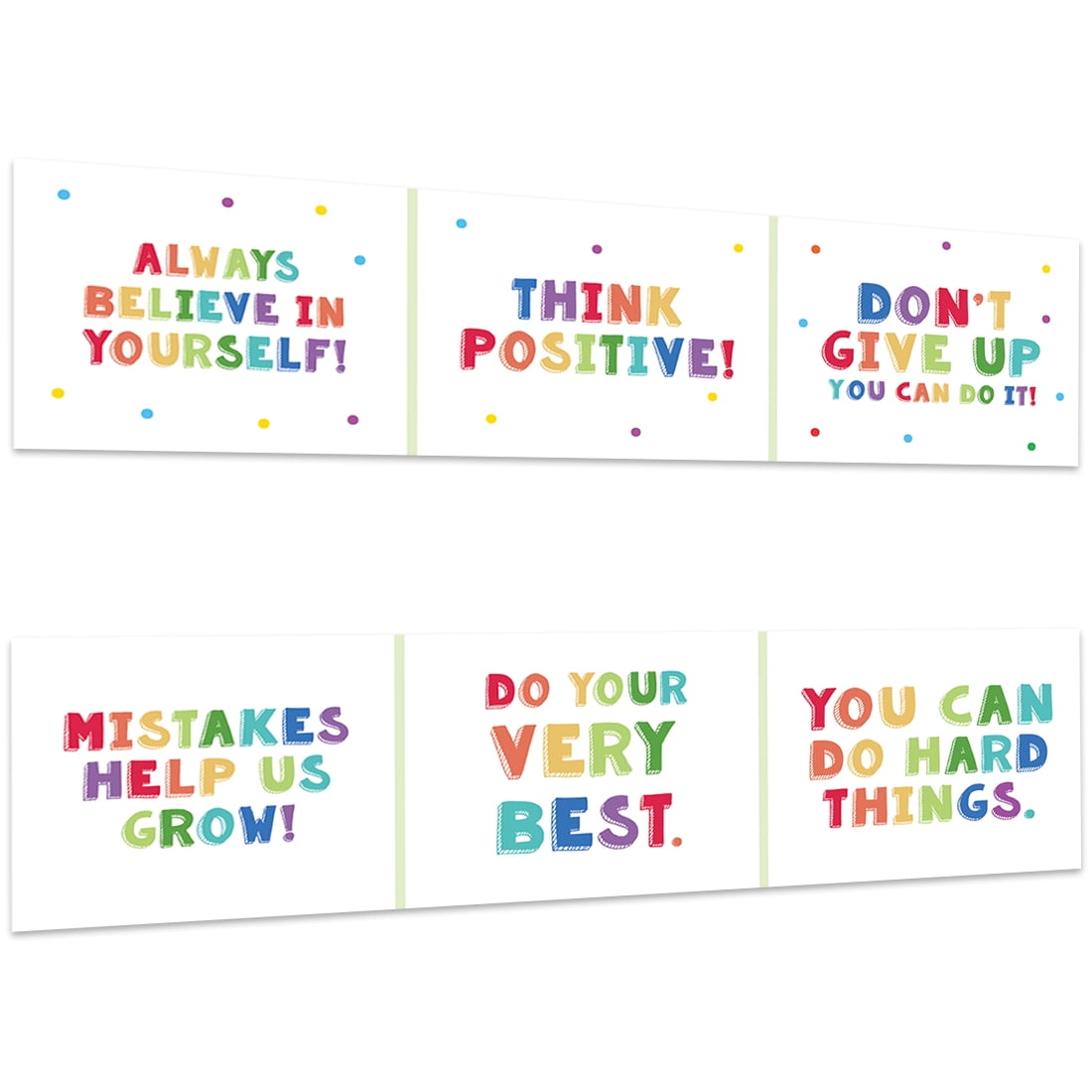 Koyal Wholesale Large Motivational Classroom Banner Poster Sign for ...