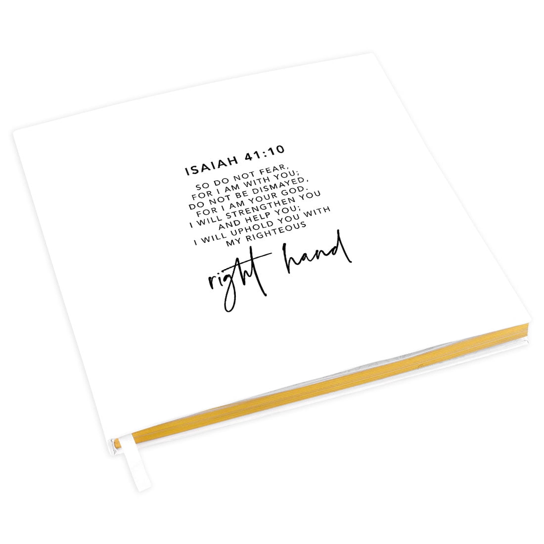 Koyal Wholesale Memorial Biblical Guestbook with Gold Accents, Bible ...