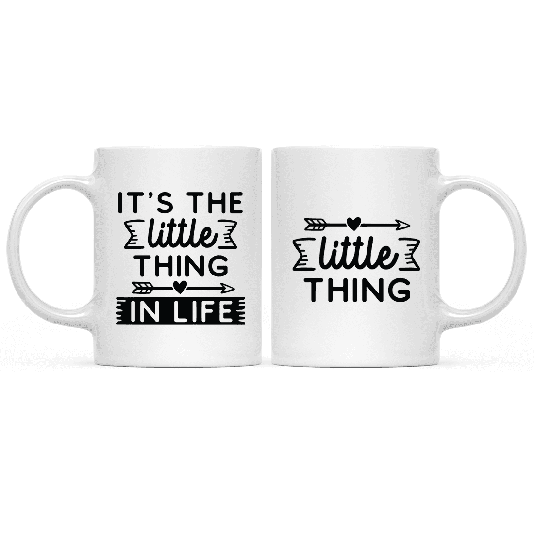 Koyal Wholesale Mommy And Me Bundle Coffee Mug Collection, Little Thing ...