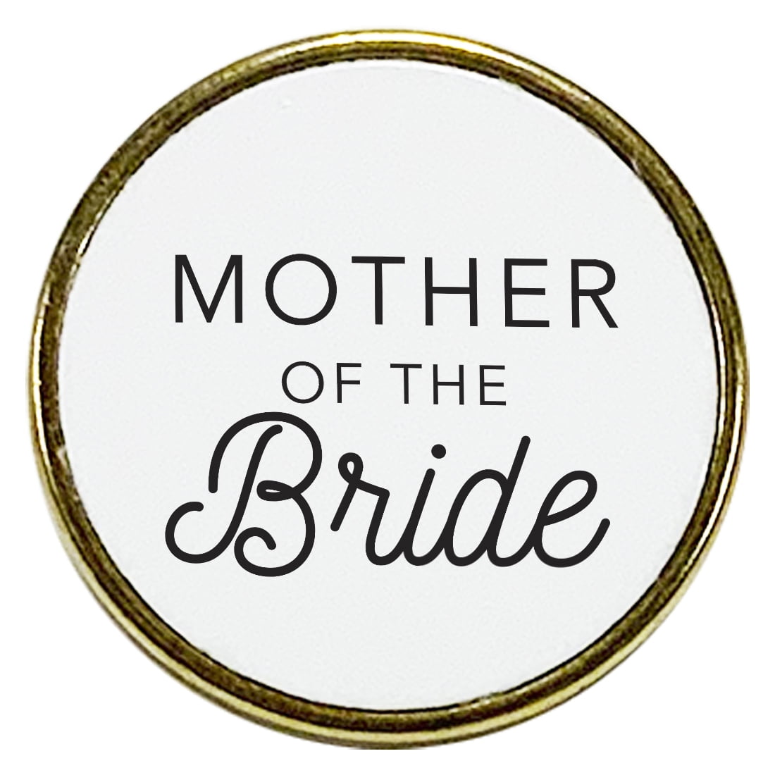 Koyal Wholesale Mother of the Bride Enamel Lapel Pin, Wedding Party ...