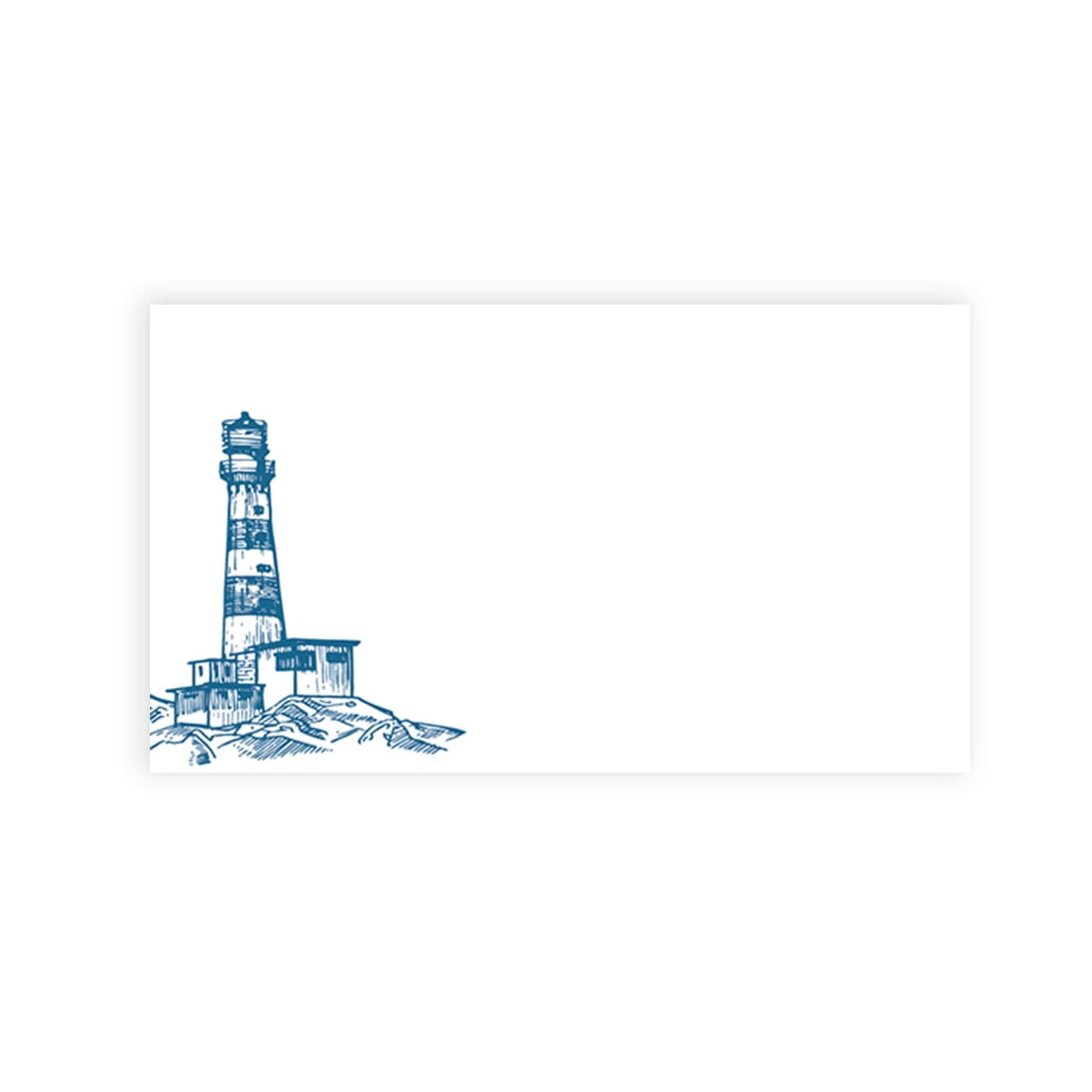 Koyal Wholesale Nautical Lighthouse Line Drawing Place Cards for ...