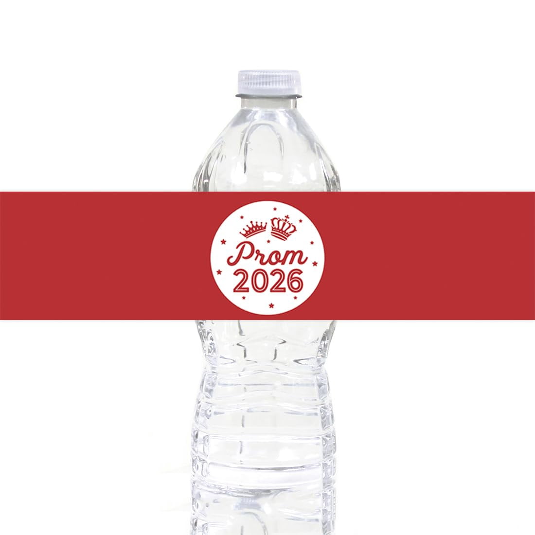 Koyal Wholesale Prom Night Red Water Bottle Labels, Waterproof Party ...