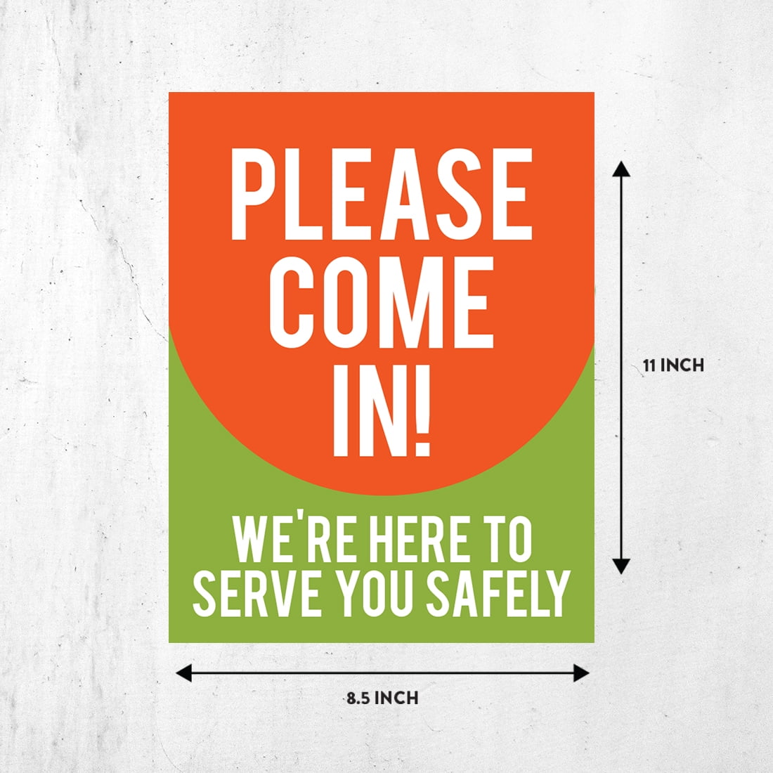 Koyal Wholesale Restaurant Social Distancing Please Come In, We're Here ...