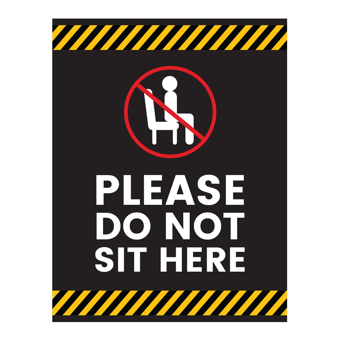 Koyal Wholesale Restaurant Social Distancing Please Do Not Sit Here ...