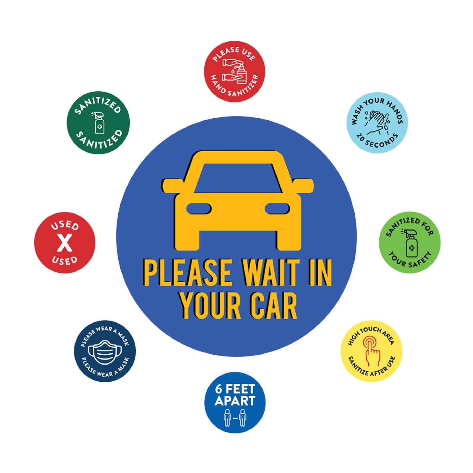 Koyal Wholesale Restaurant Social Distancing Please Wait In Your Car ...