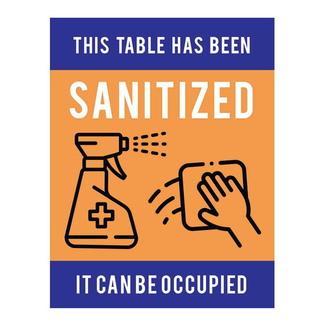 Koyal Wholesale Restaurant Social Distancing This Table Has Been ...