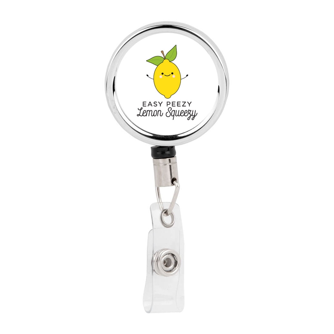 Koyal Wholesale Retractable Badge Reel Holder With Clip, Easy Peezy ...
