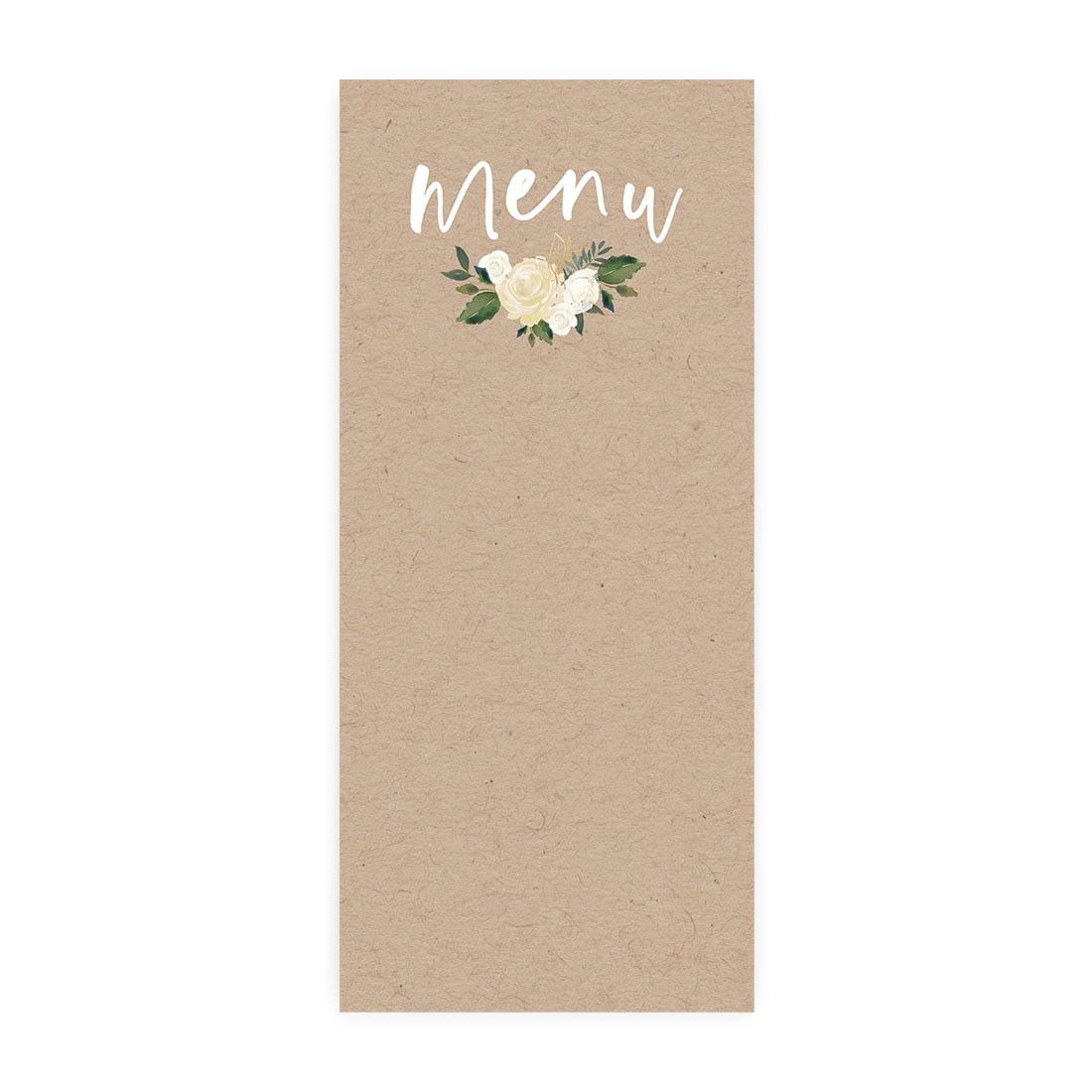 Koyal Wholesale Rustic Kraft Brown with Florals Printable Wedding Paper ...