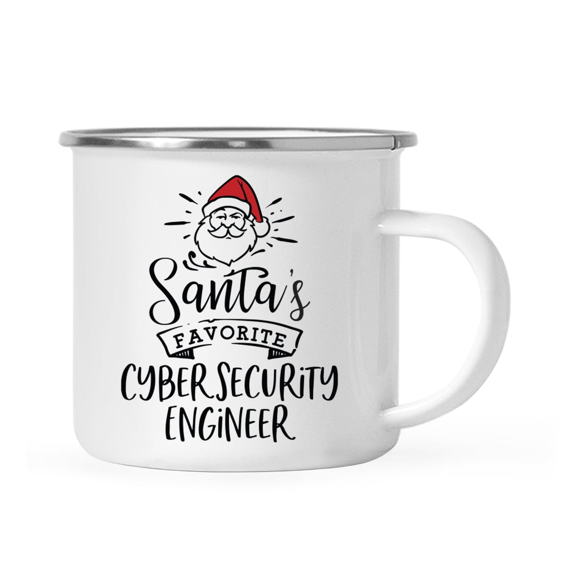Koyal Wholesale Santa's Favorite Engineer Campfire Mug, Cyber Security ...