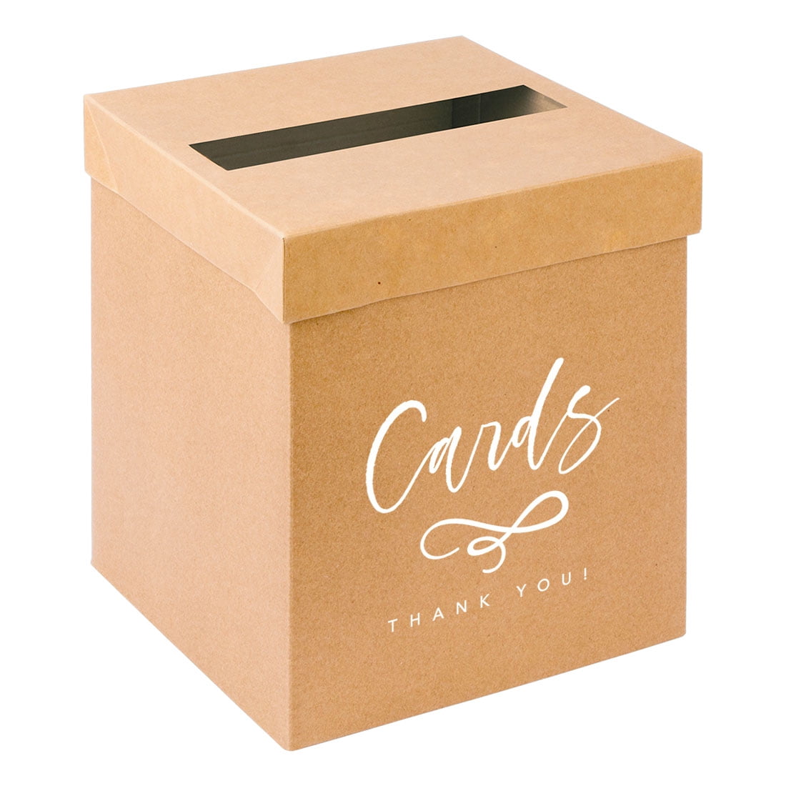 Koyal Wholesale Sturdy Rustic Card Box for Wedding Natural Kraft with ...