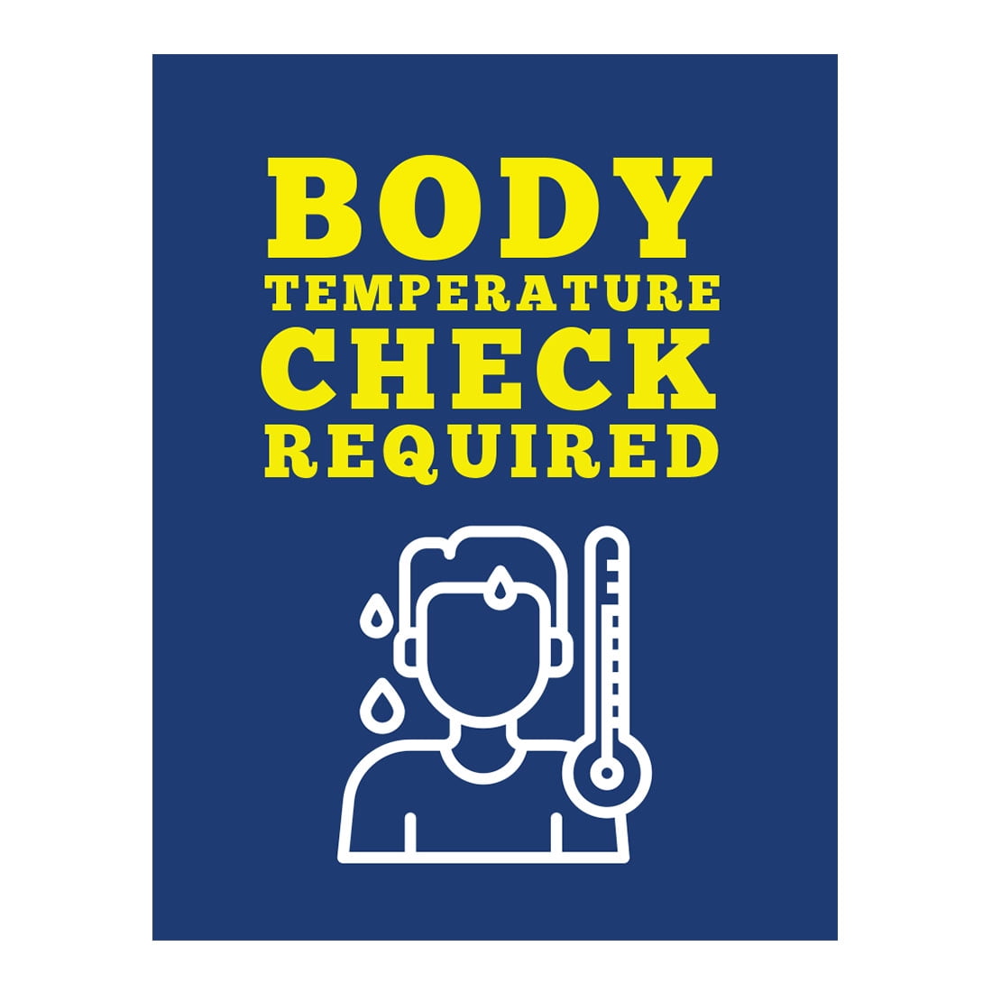 Koyal Wholesale Temperature Check Body Temperature Check Required ...