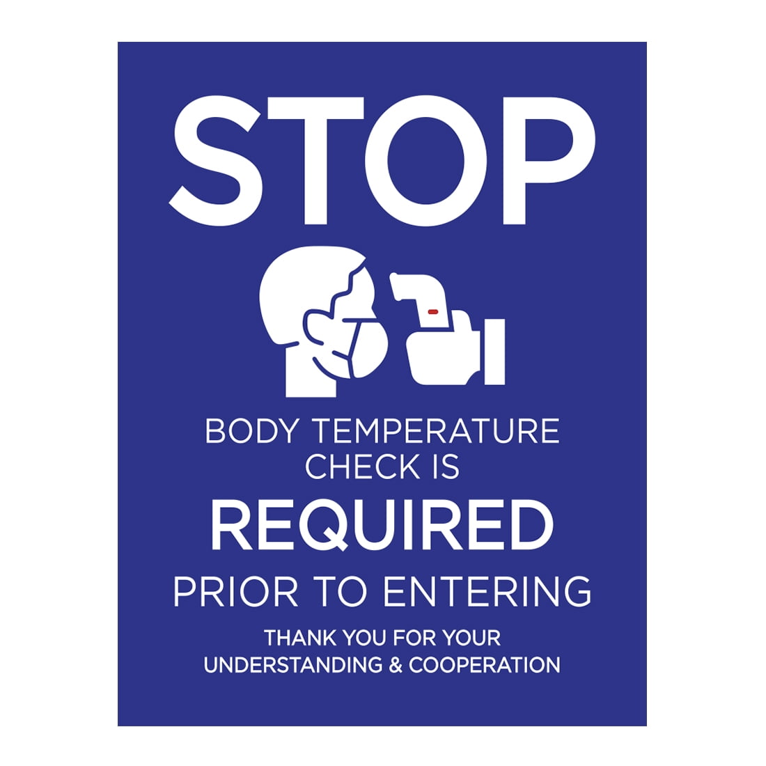 Koyal Wholesale Temperature Check Stop, Body Temperature Check Required ...