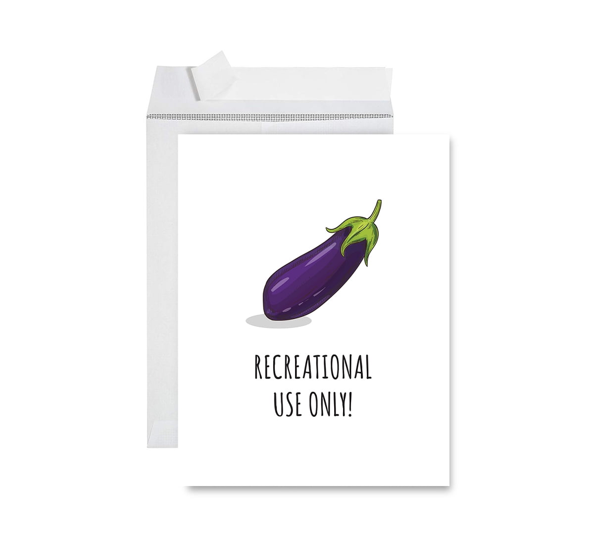 Koyal Wholesale Vasectomy Jumbo Card, Recreational Use Only Eggplant ...
